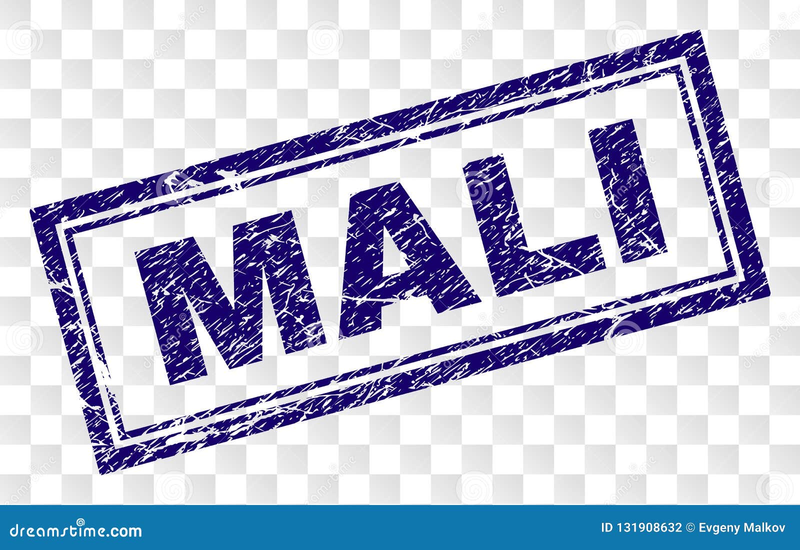 Scratched MALI Rectangle Stamp Stock Vector - Illustration of caption ...