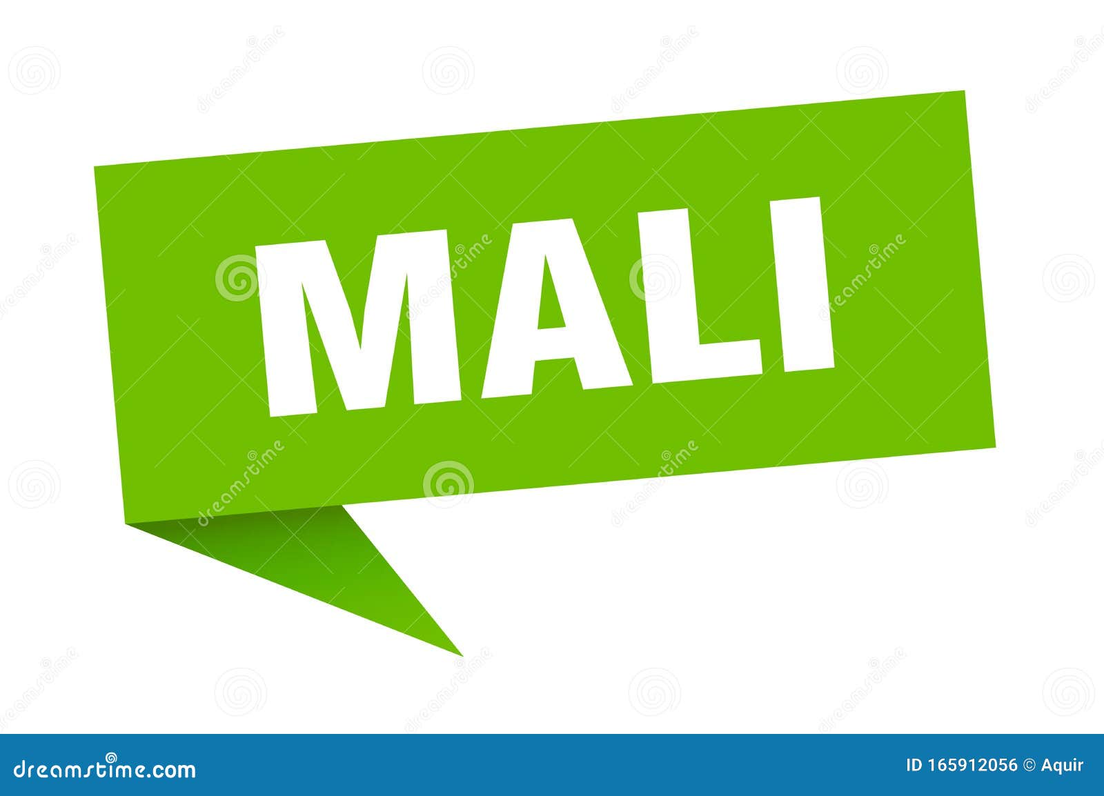 Mali Sticker. Mali Signpost Pointer Sign Stock Vector - Illustration of ...