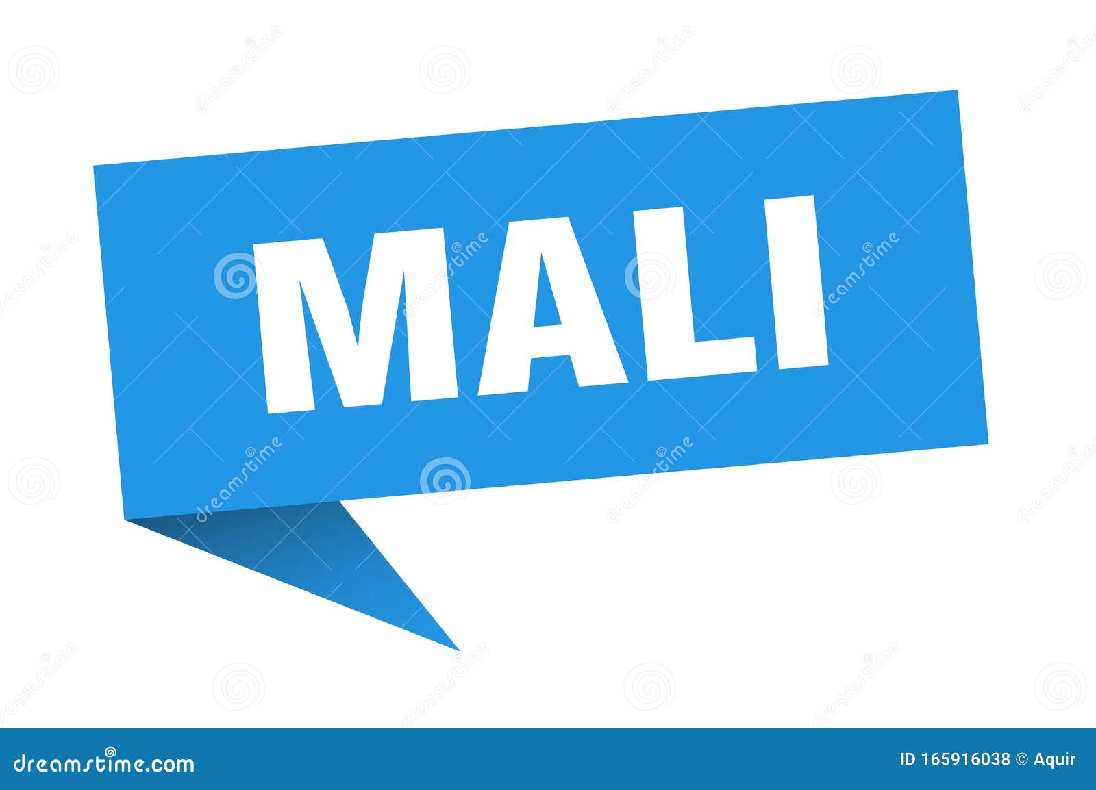 Mali Sticker. Mali Signpost Pointer Sign Stock Vector - Illustration of ...