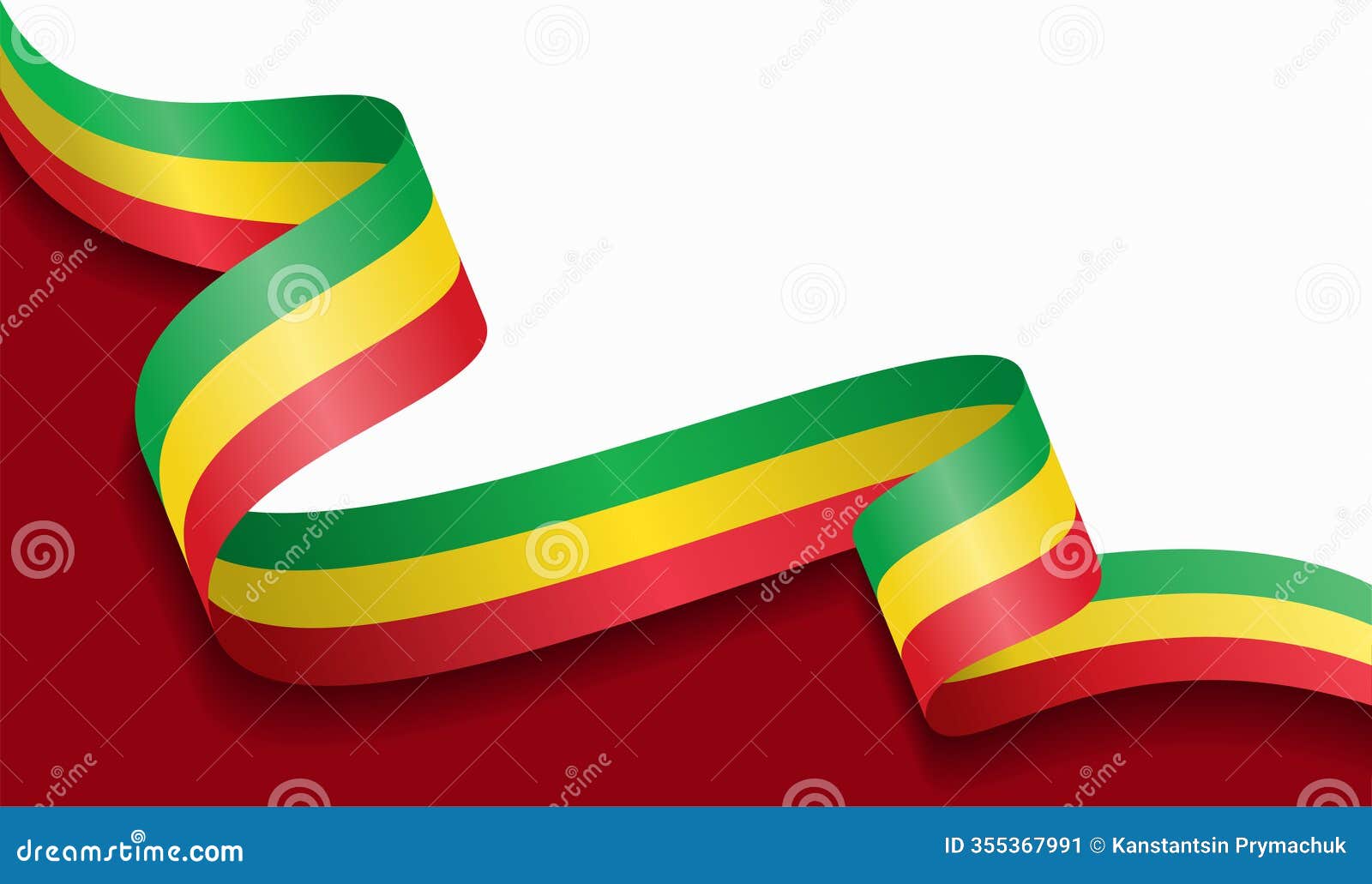 Malian Flag Wavy Abstract Background. Vector Illustration. Stock ...