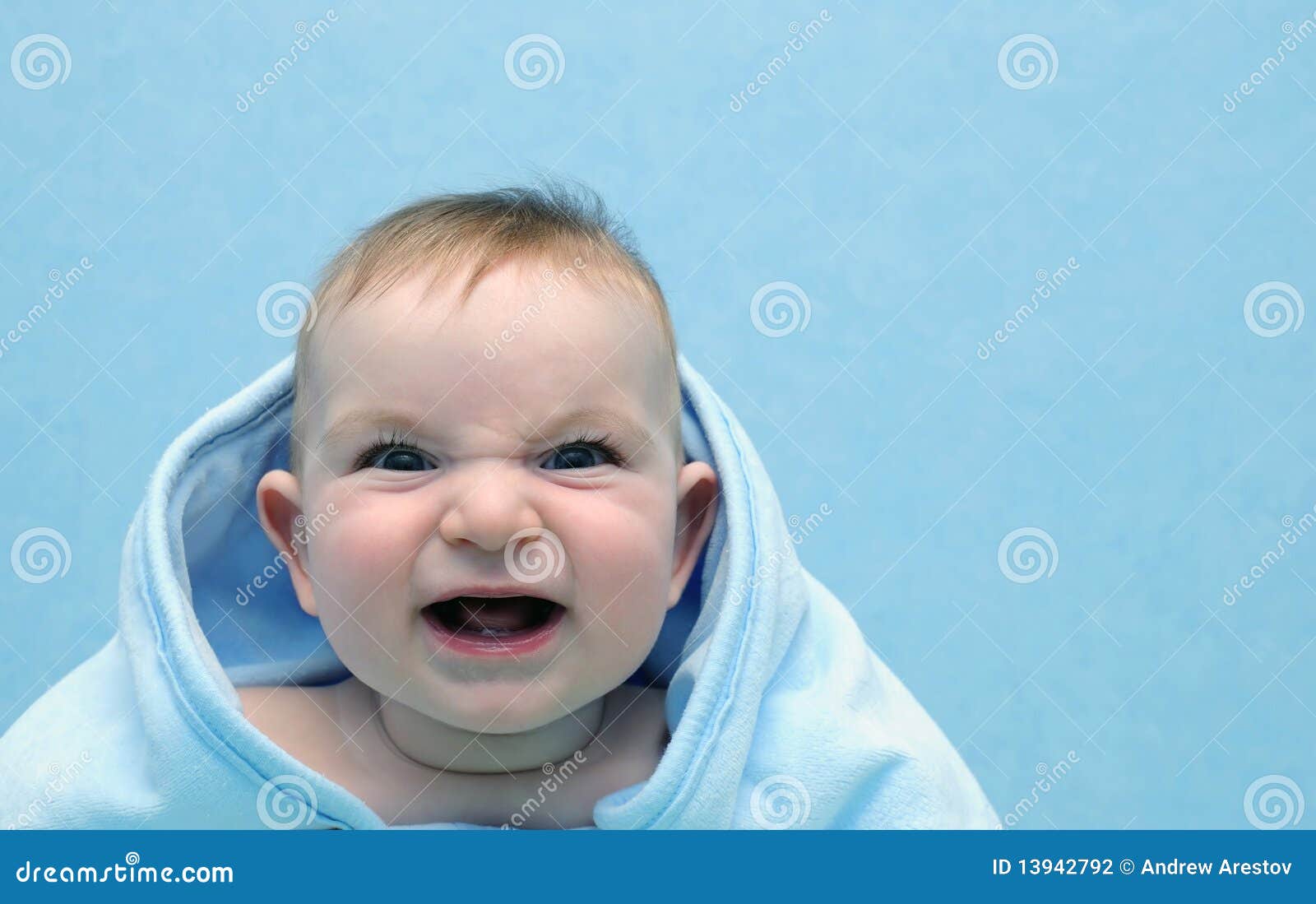 The malicious baby stock photo. Image of curious, angry - 13942792