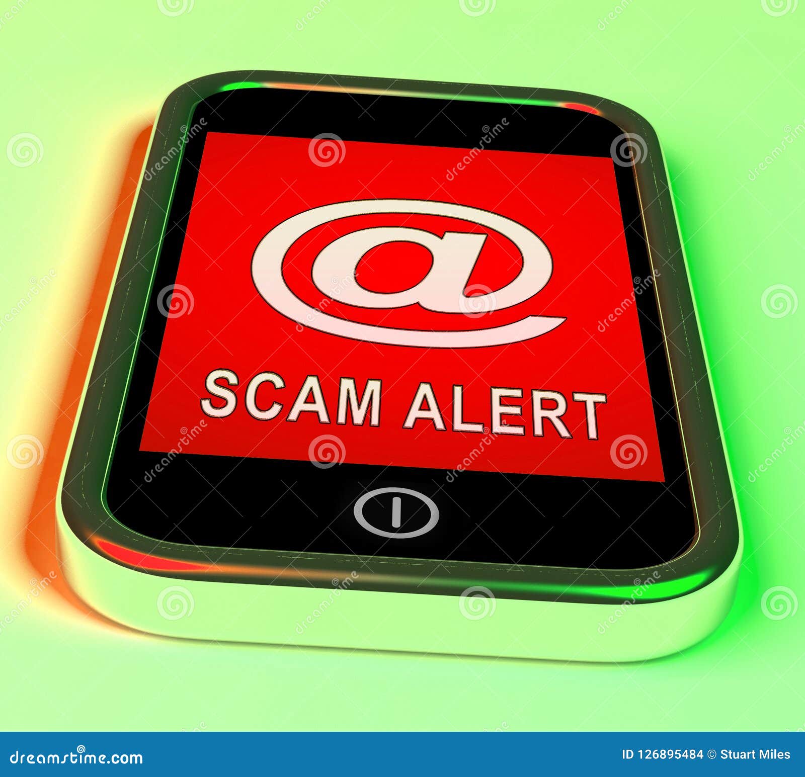 Malicious Emails Spam Malware Alert 3d Rendering Stock Illustration ...
