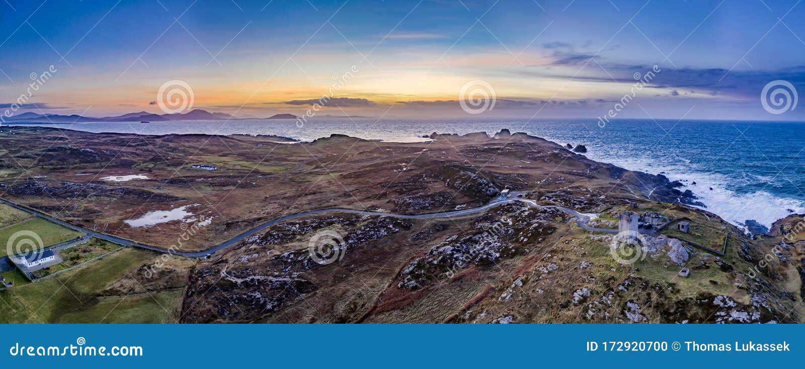 Malin Head is the Most Northern Point of Ireland Stock Photo - Image of ...