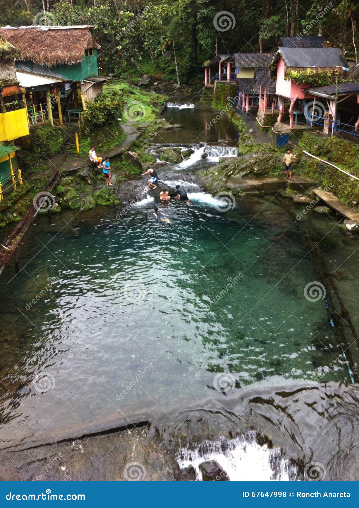 Malinao River editorial stock photo. Image of water, clear - 67647998