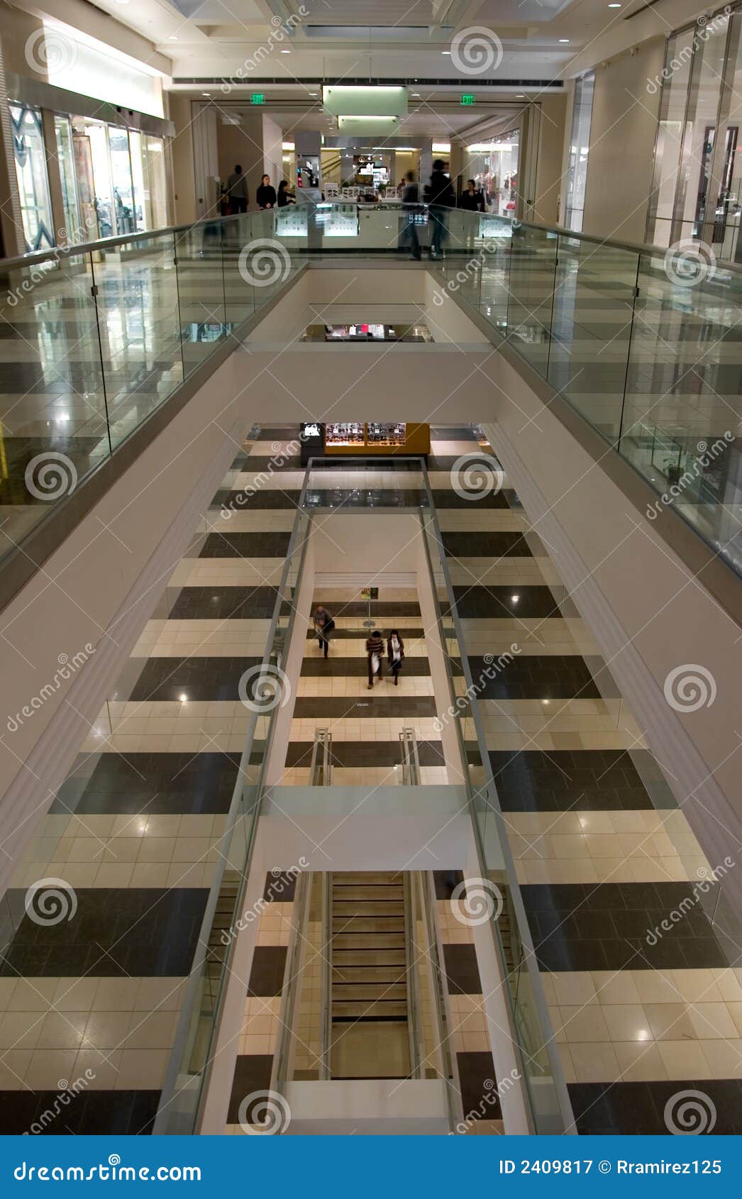 Mall from Balcony stock image. Image of activity, mall - 2409817