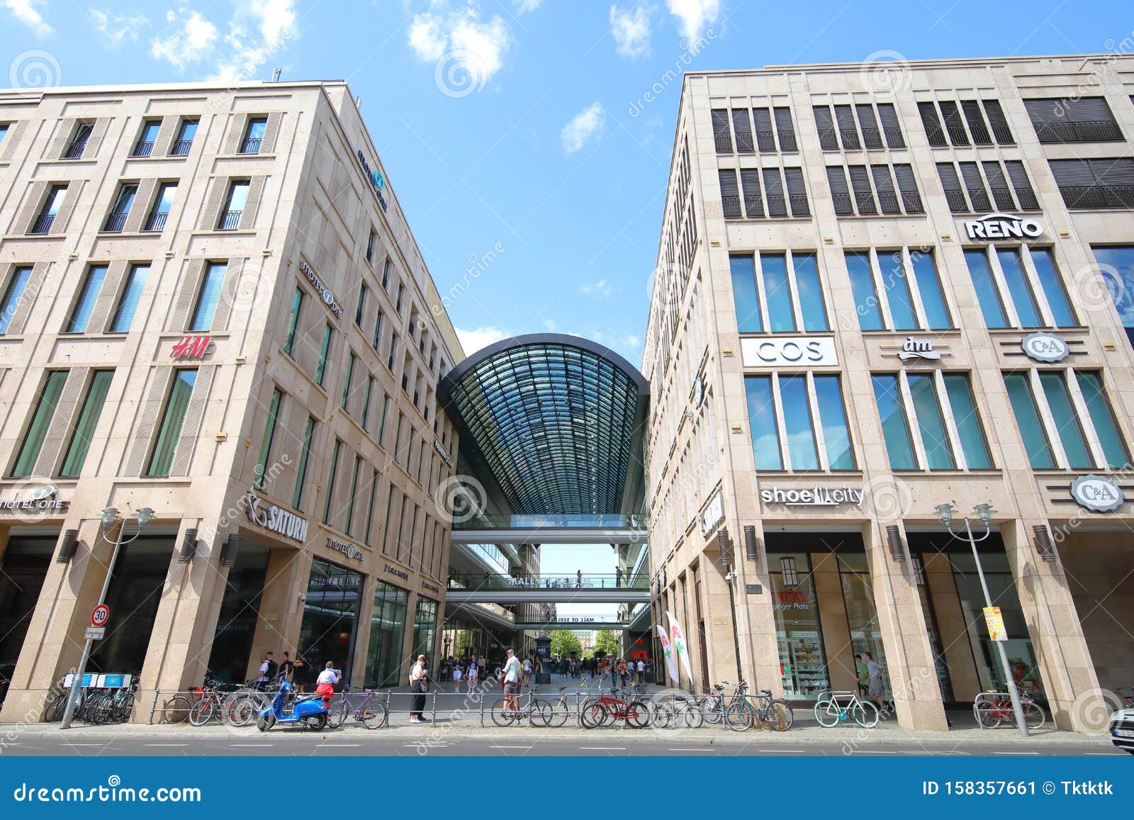 Mall of Berlin Department Store Berlin Germany Editorial Photo - Image ...