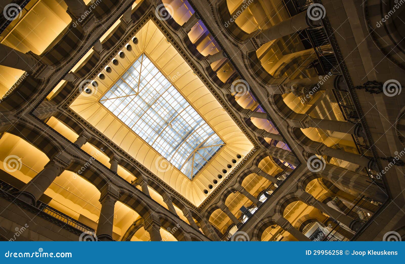 Mall with columns stock photo. Image of house, facade - 29956258