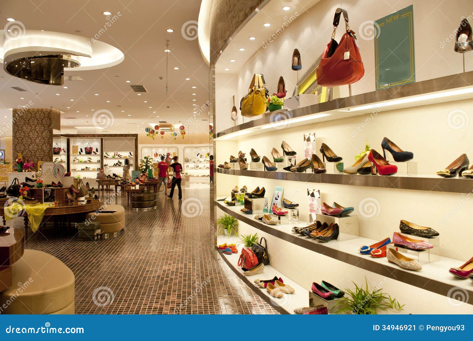 Mall hall and store stock image. Image of mall, booth - 34946921