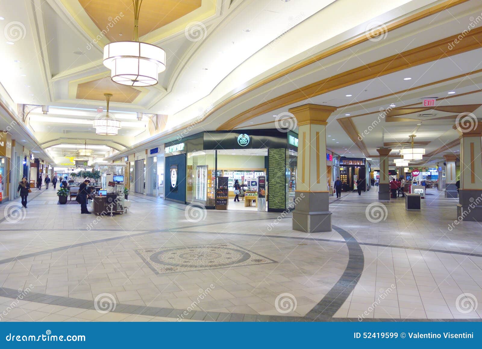 Mall Interior editorial stock image. Image of shops, lease - 52419599