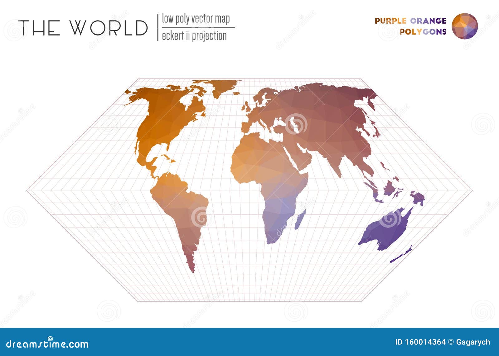 Malla triangular del mundo ilustración del vector. Ilustración de ...
