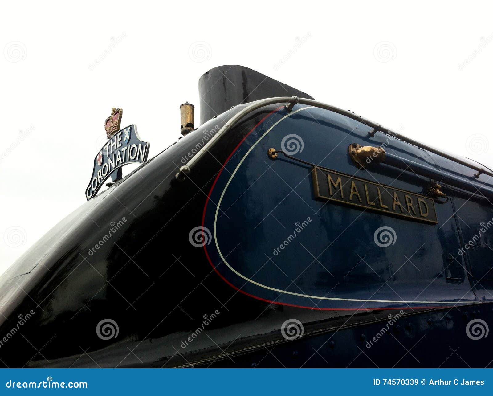 The Mallard Train editorial stock image. Image of abstract - 74570339