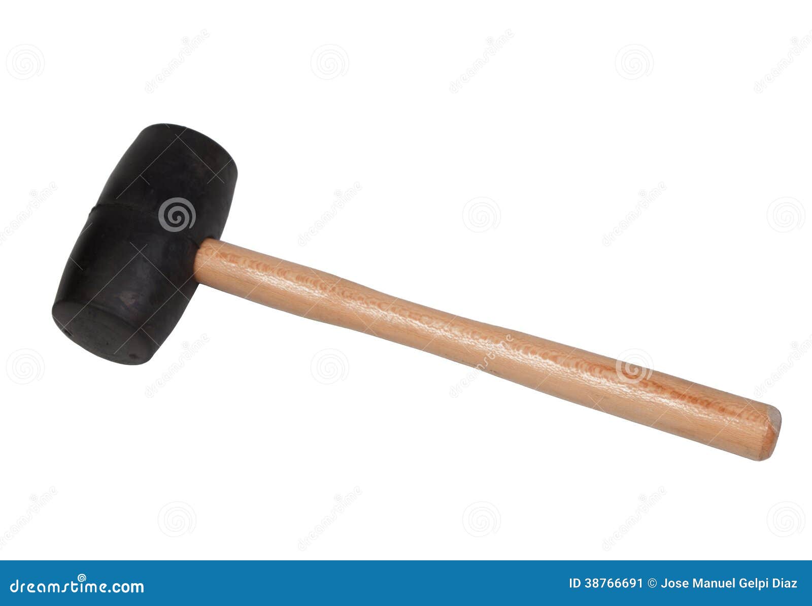 A mallet building tool stock image. Image of craft, handle - 38766691