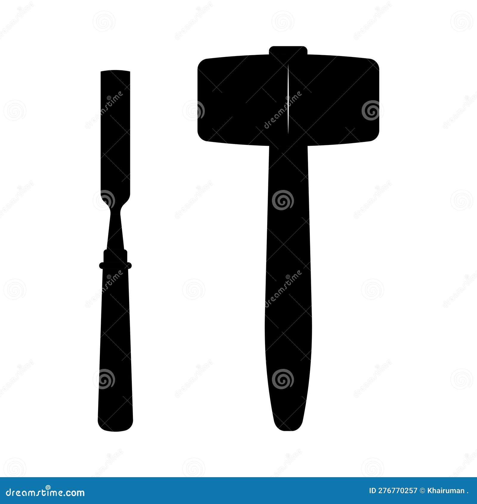 Chisel Clip Art Illustration Vector Isolated | CartoonDealer.com #198253229