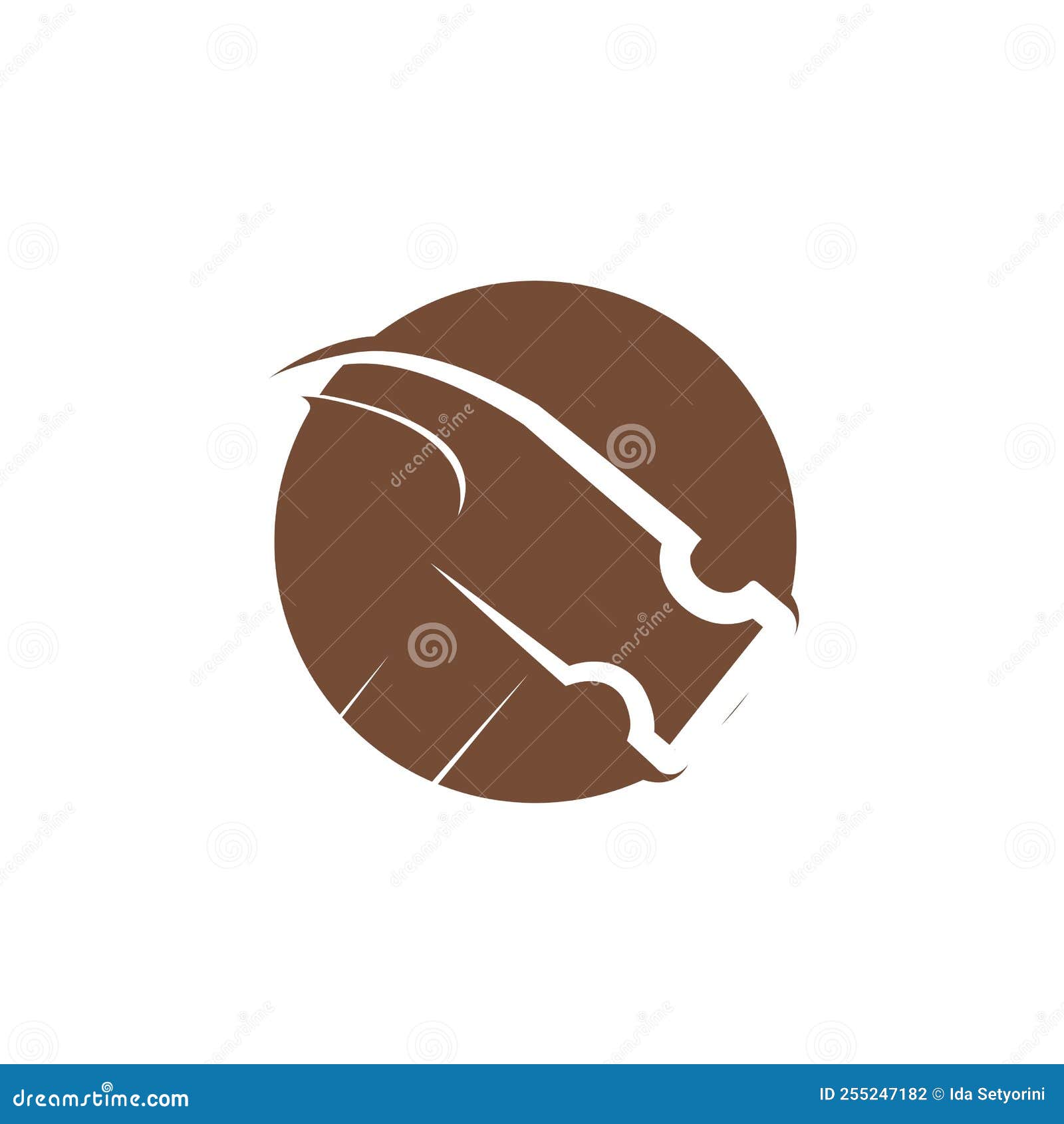 Mallet vector logo stock illustration. Illustration of court - 255247182
