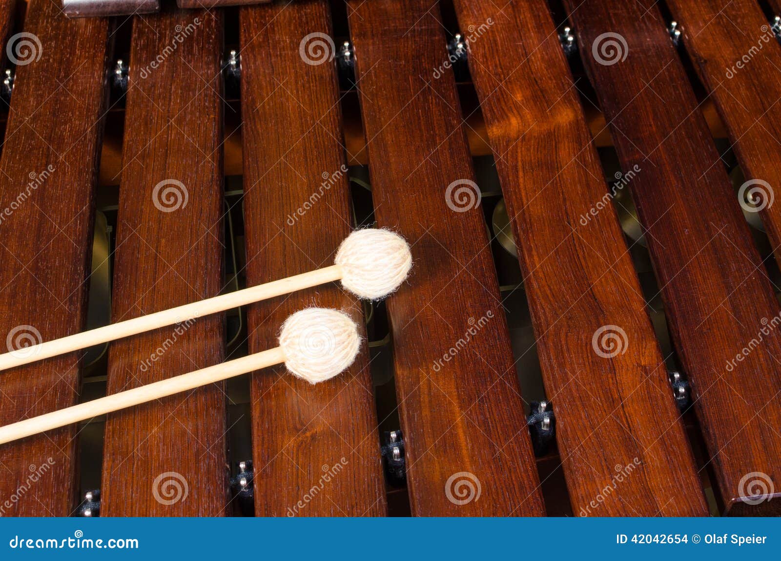 Mallets on marimba stock photo. Image of sticks, horizontal - 42042654