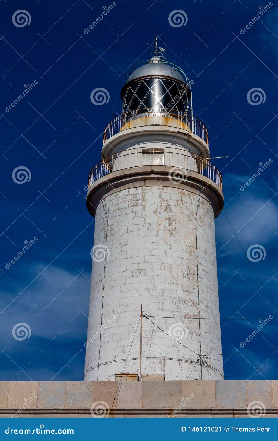 Mallorca Cap De Formentor Lighthouse Stock Image - Image of historic ...