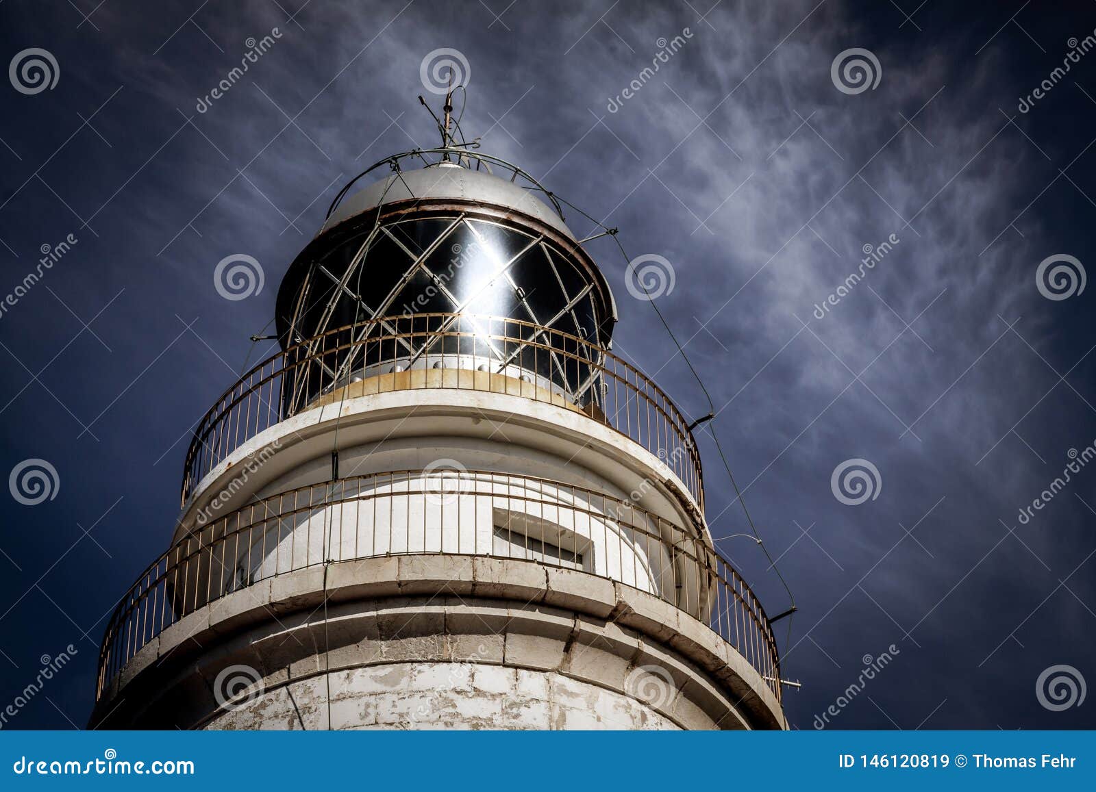 Mallorca Cap De Formentor Lighthouse Stock Image - Image of historic ...