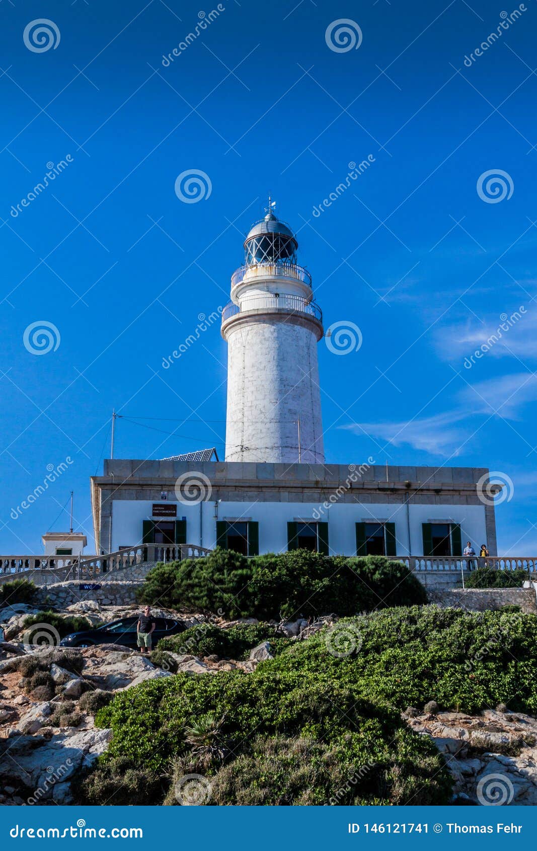 Mallorca Cap De Formentor Lighthouse Stock Image - Image of shore ...