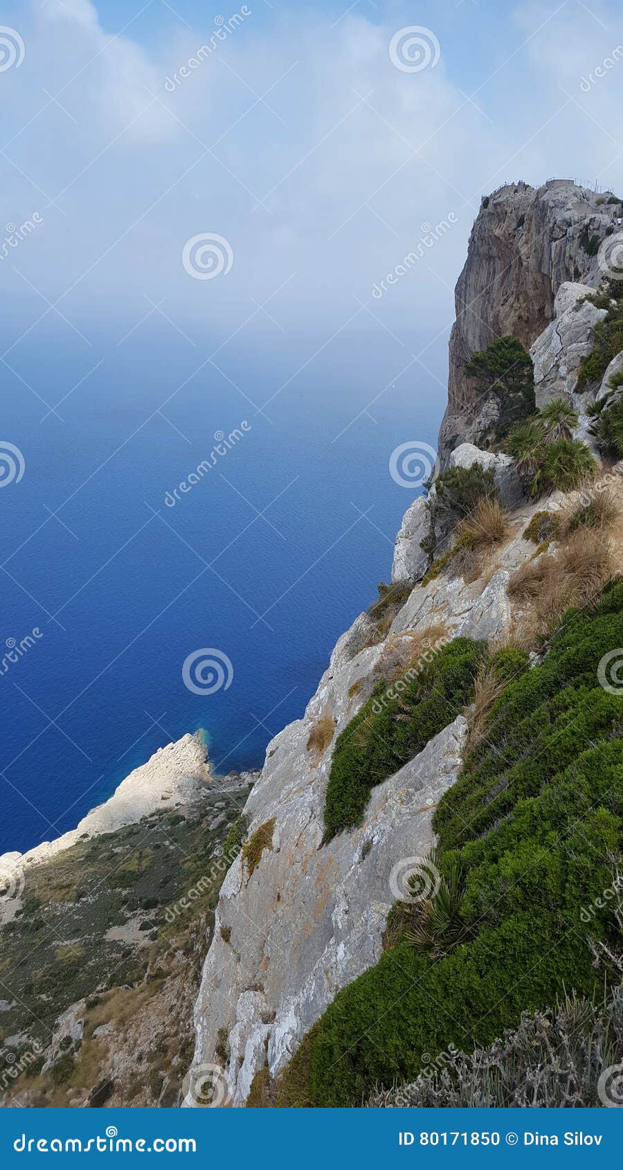 Mallorca cliffs stock photo. Image of cliffs, beach, mallorca - 80171850