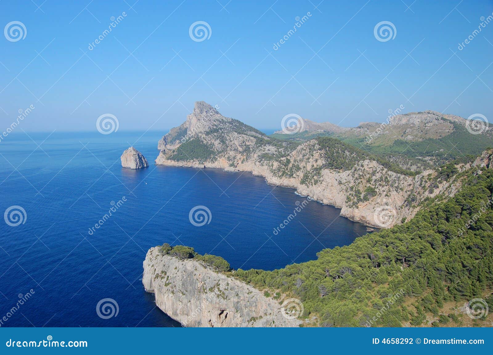 Mallorca landscape stock photo. Image of mountain, natural - 4658292