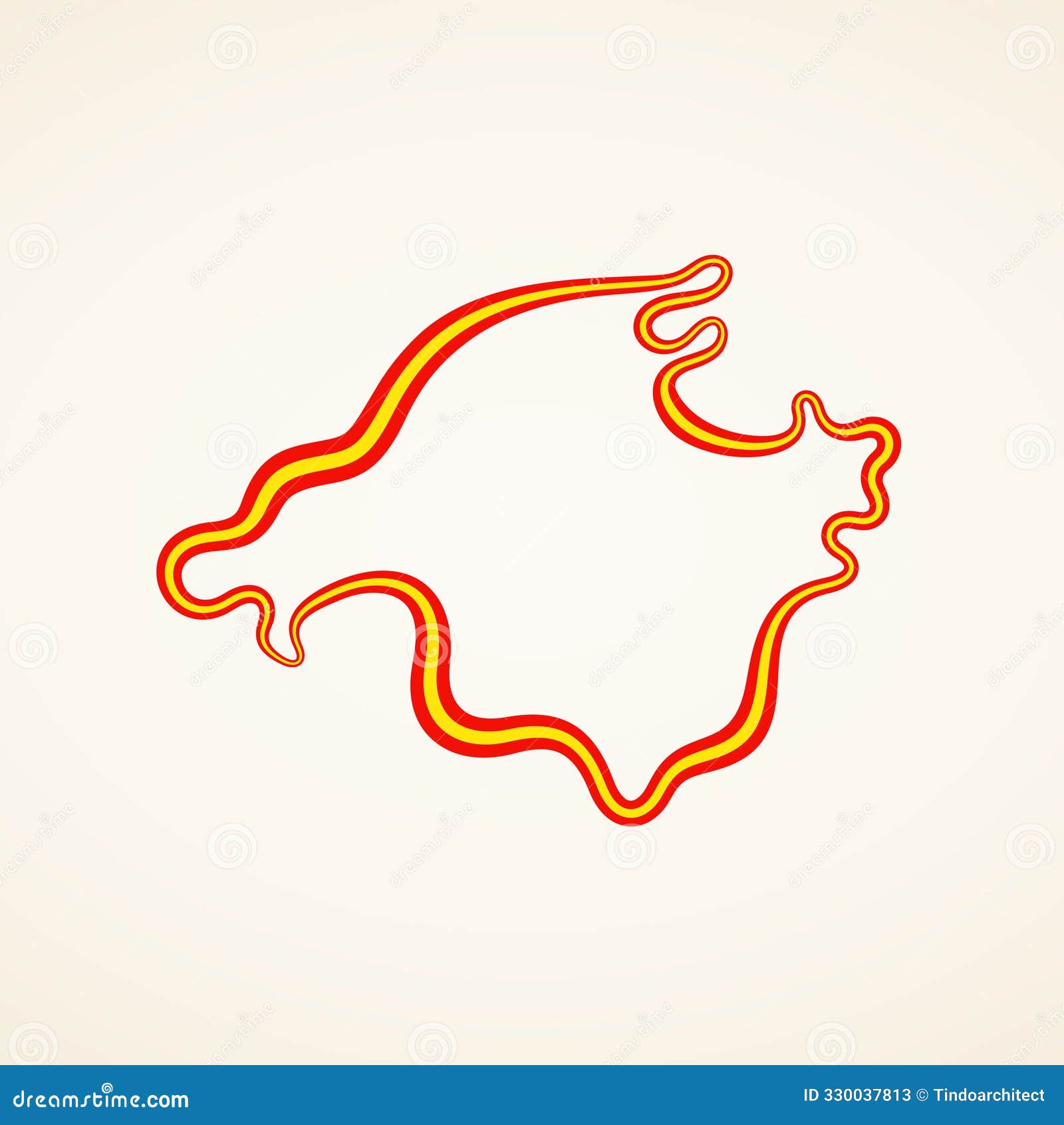 Mallorca - Outline Map Vector Illustration | CartoonDealer.com #323335966