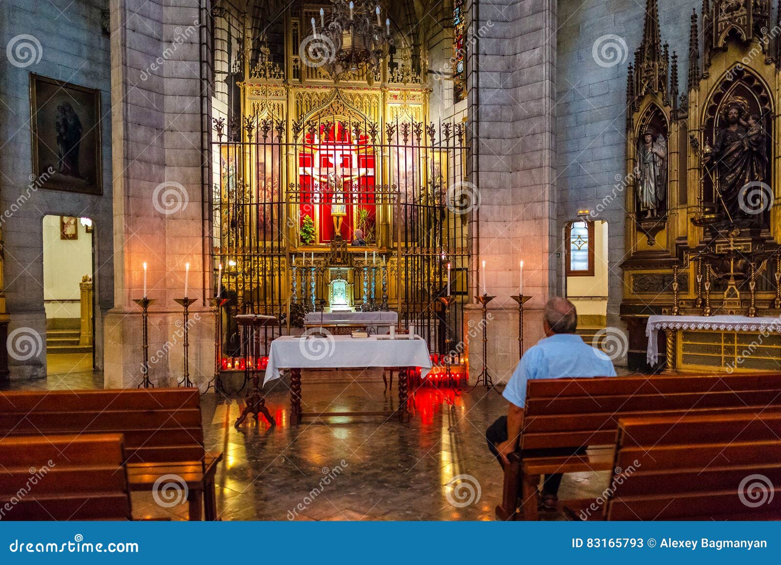 Mallorca Soller Cathedral Chapel Interior Editorial Stock Photo - Image ...