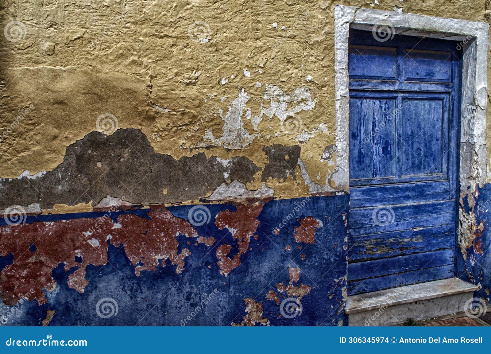 Facade, Abandoned Mahoo Architecture Stock Photo - Image of industrial ...