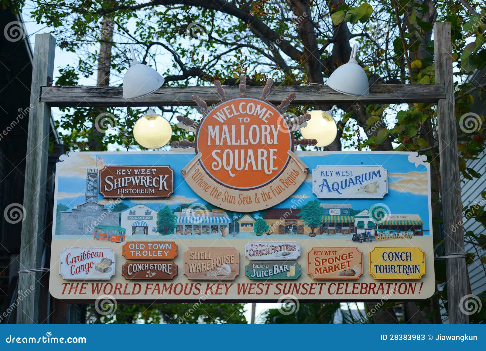 Mallory Square, Key West, Florida Editorial Stock Photo - Image of ...