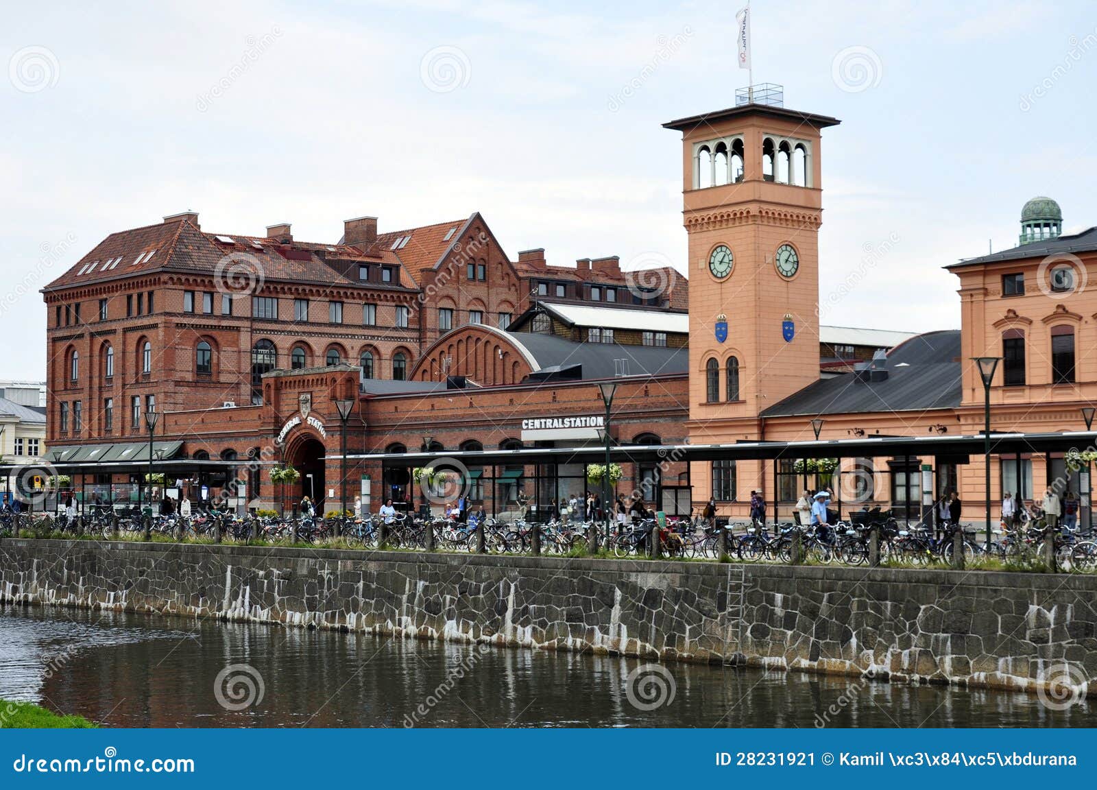 MalmÃ¶ Central Station stock image. Image of architecture - 28231921