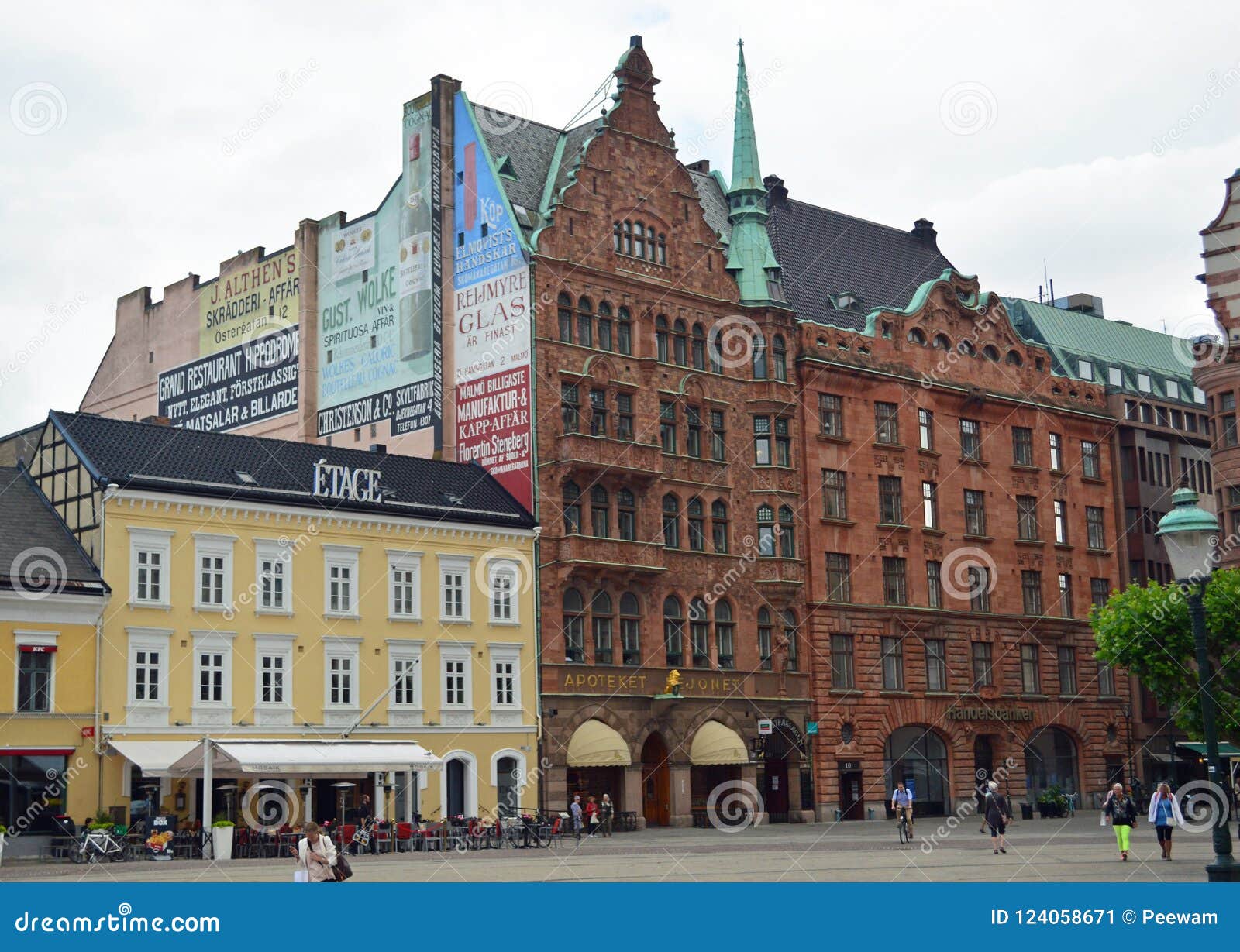 Malmo Old Town Architecture, Sweden Editorial Photo - Image of gamla ...