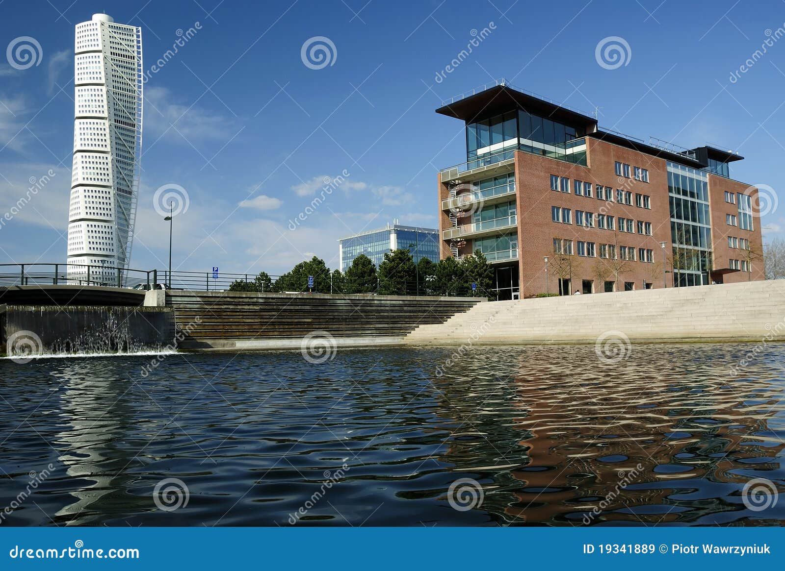 Malmo City S Modern Buildings Editorial Stock Image - Image of malmo ...