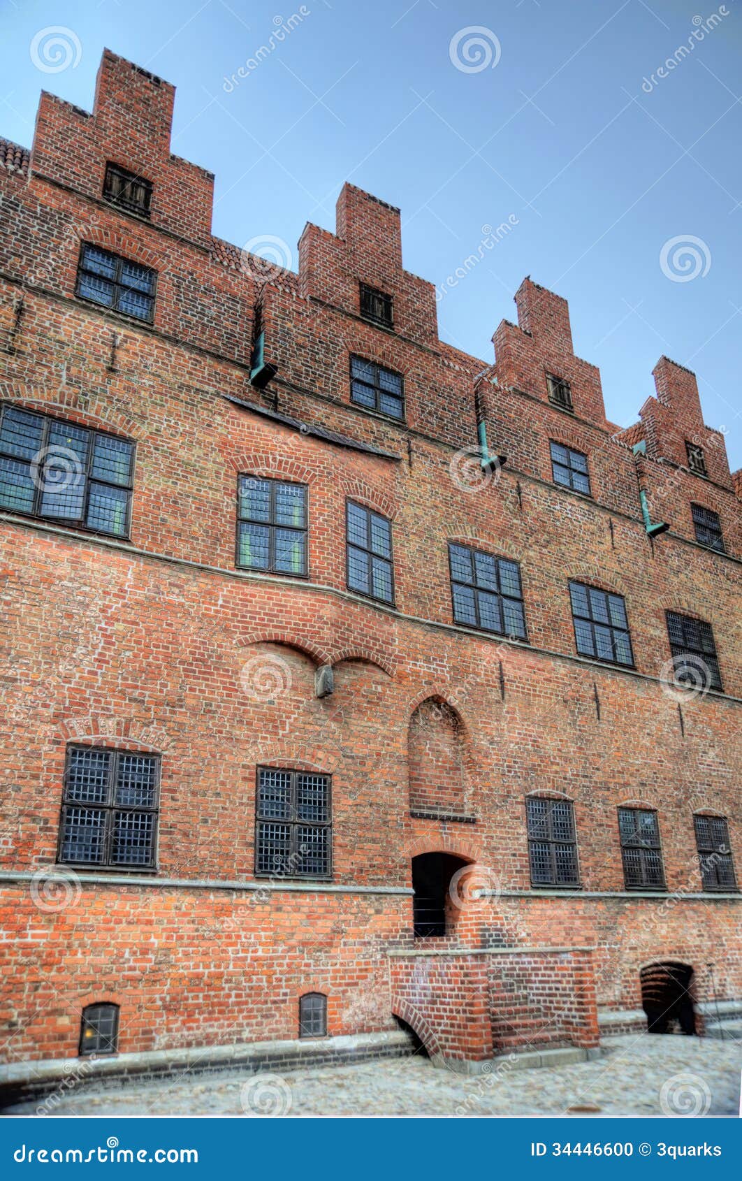 Malmoe castle stock photo. Image of burg, gloomy, burganlage - 34446600