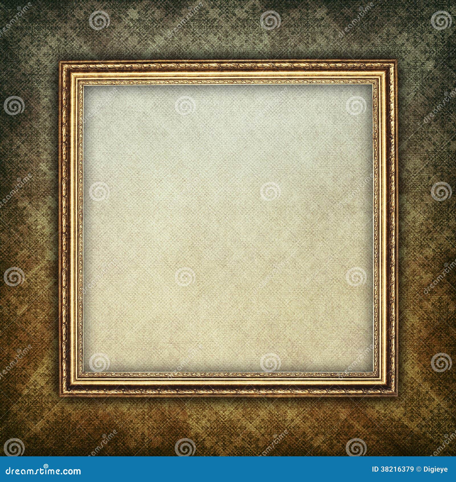 Malplaatje - Document Blad in Omlijsting Stock Illustratie ...