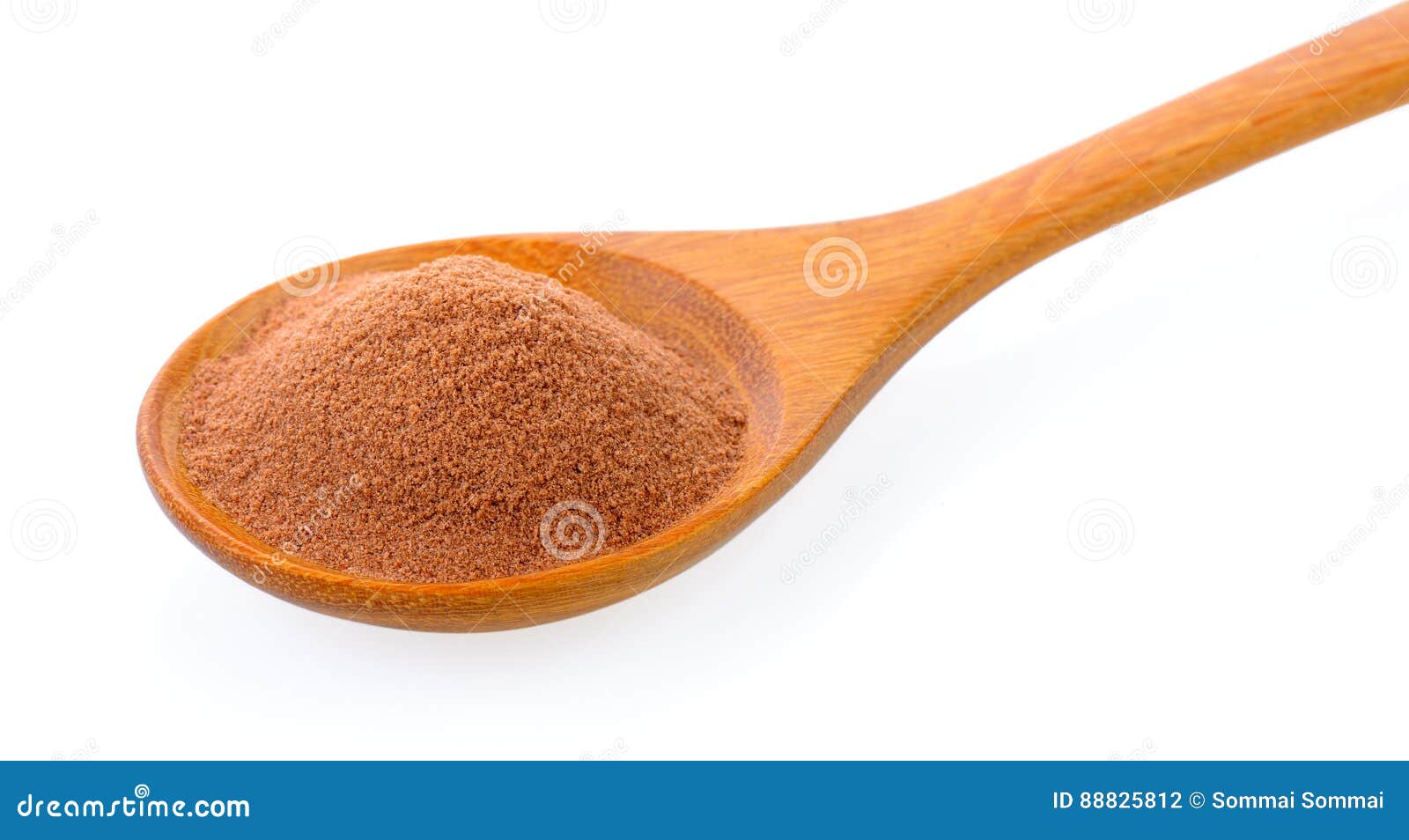 Malt extract in wood spoon stock photo. Image of brown - 88825812
