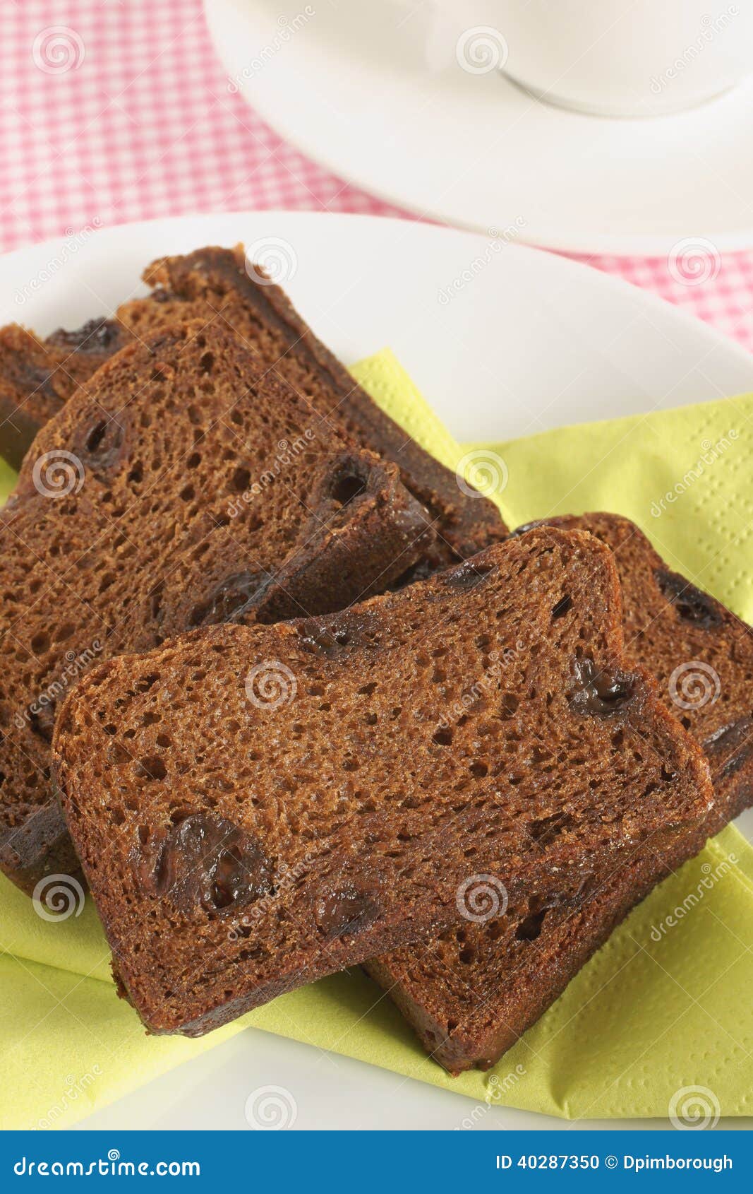Malt Loaf stock photo. Image of harvo, dessert, slice - 40287350