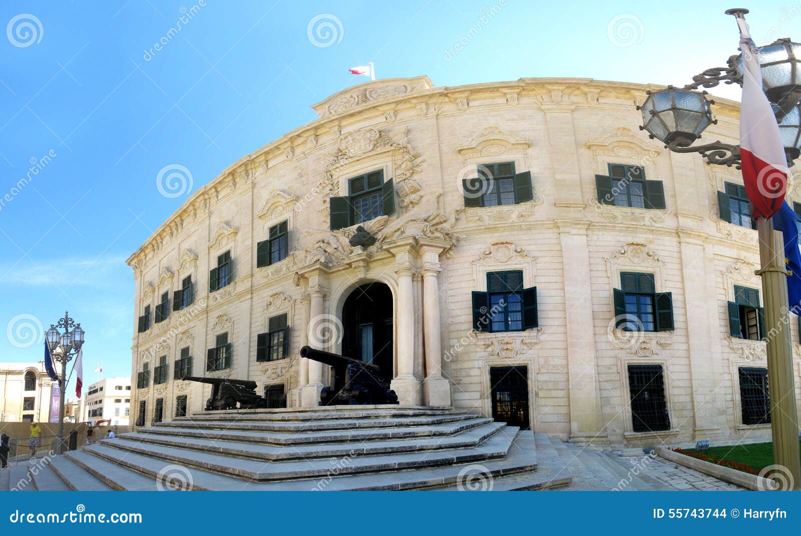 Malta architecture stock photo. Image of landmark, palace - 55743744