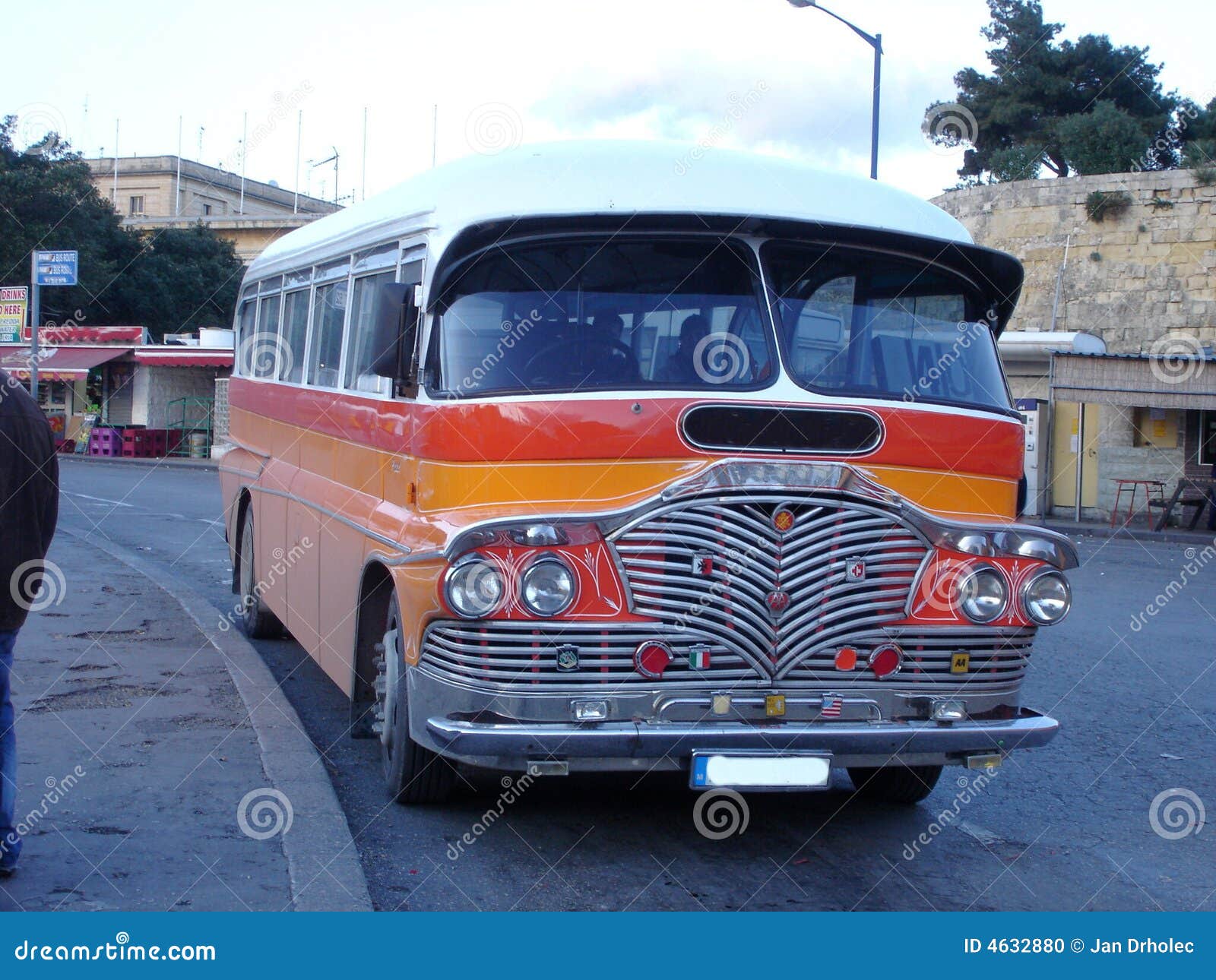 Malta bus stock photo. Image of mgarr, maltese, landmark - 4632880