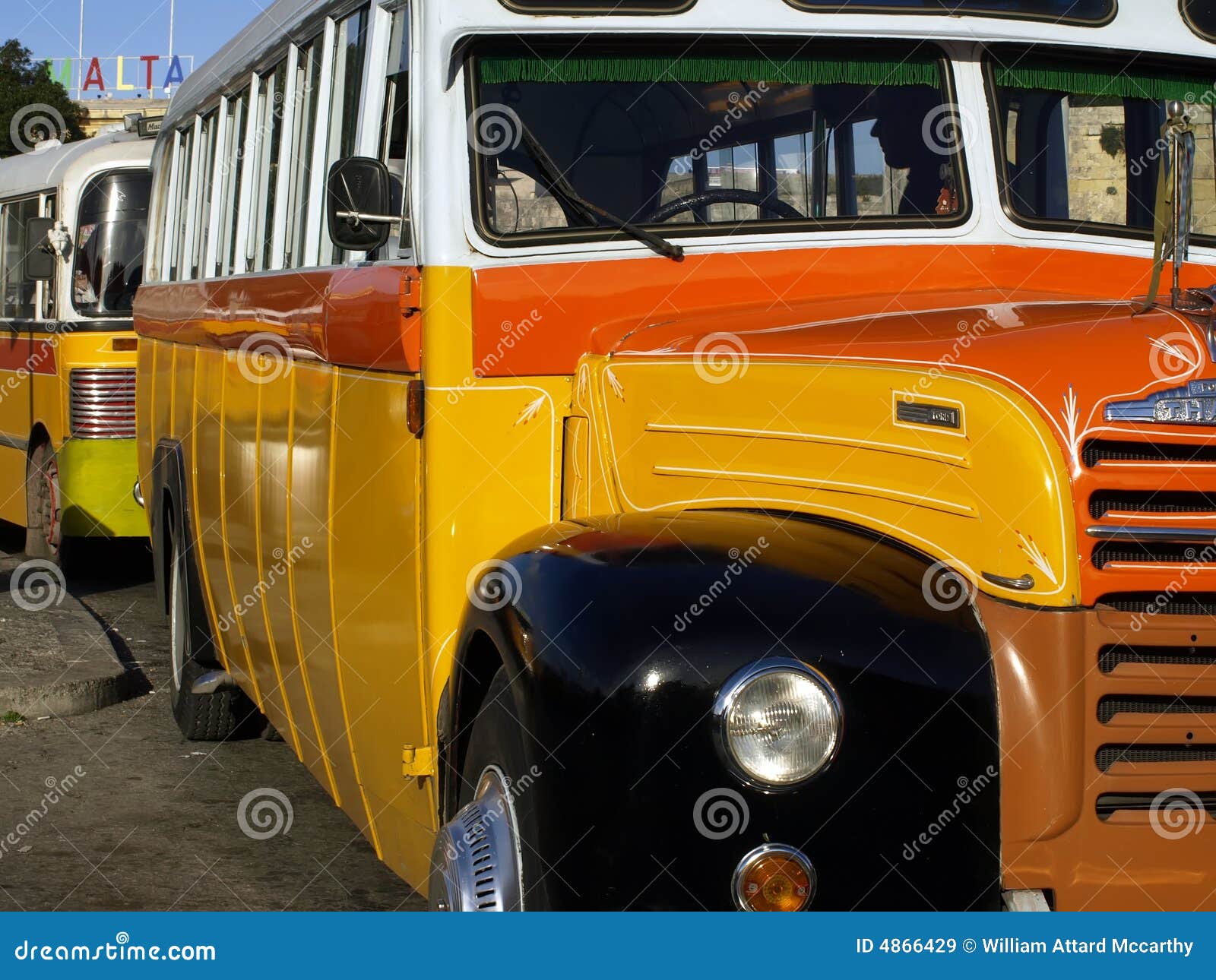 Malta Bus stock image. Image of metro, unique, public - 4866429