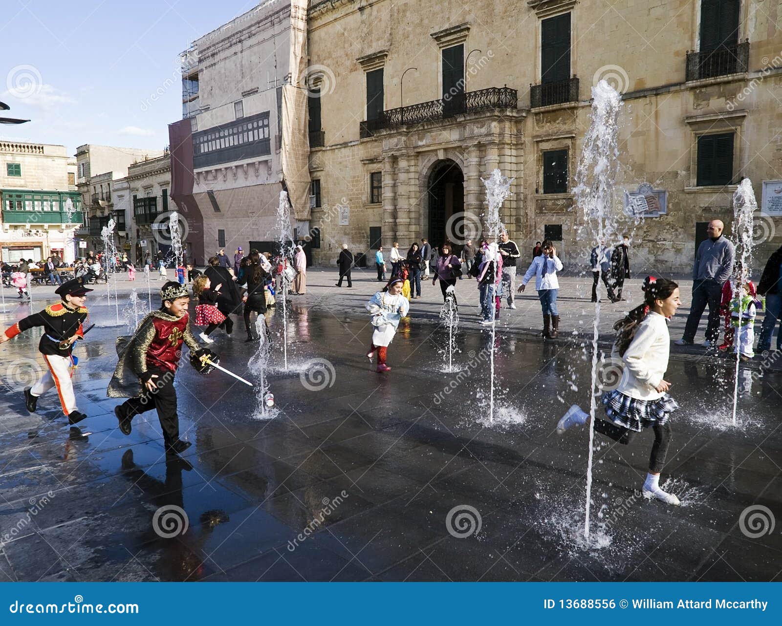 Malta Carnival editorial photo. Image of valletta, square - 13688556