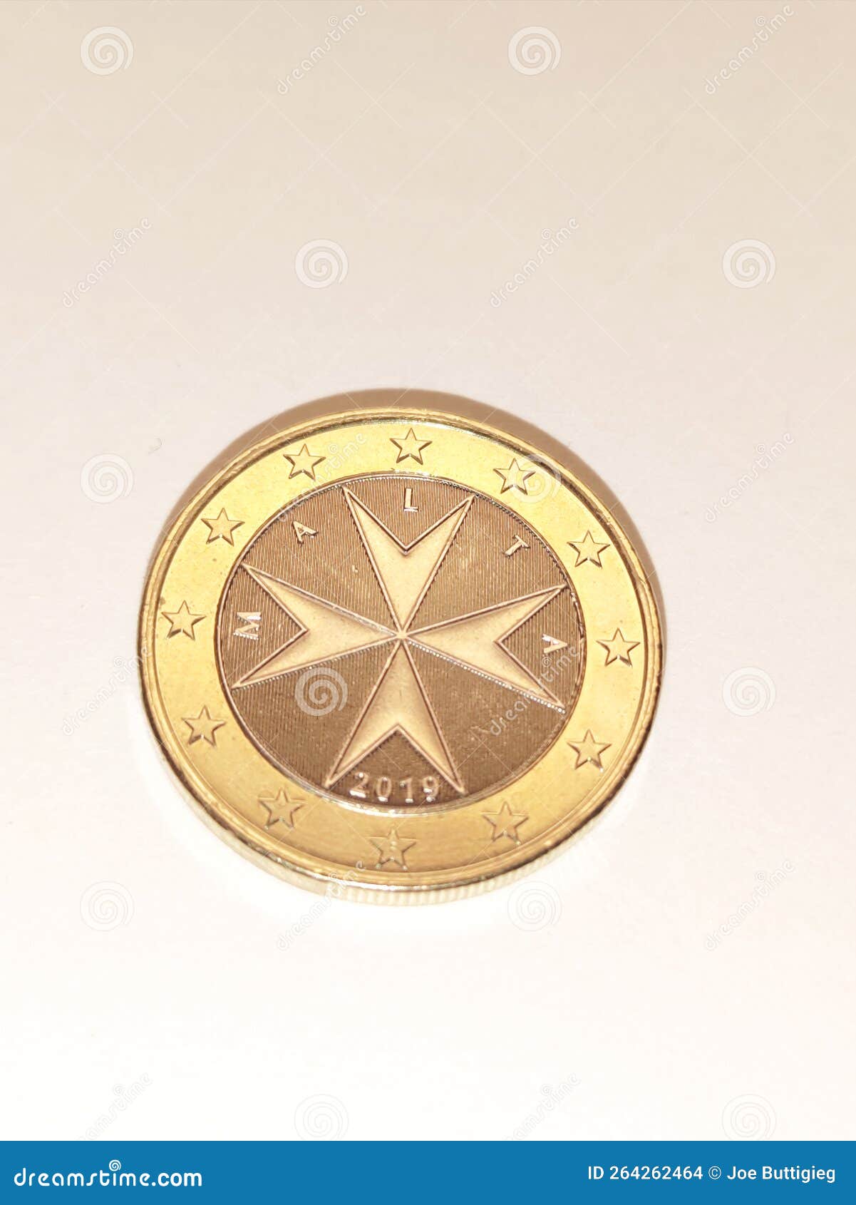 Malta euro coin stock photo. Image of malta, money, coin - 264262464