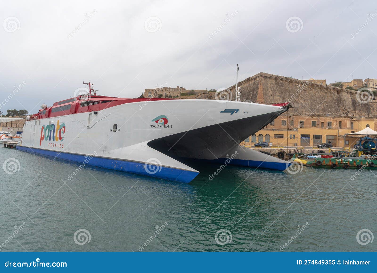 HSC ArmisHSC Artemis Loading in Valetta Editorial Image - Image of ...