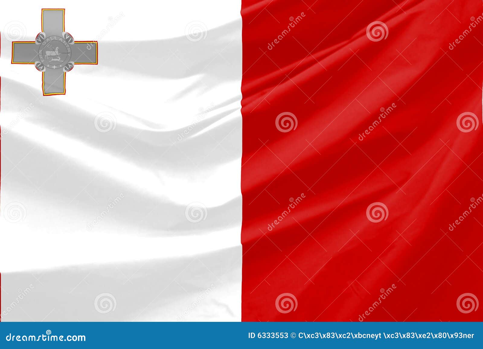 Malta Flag stock illustration. Illustration of trade, bars - 6333553