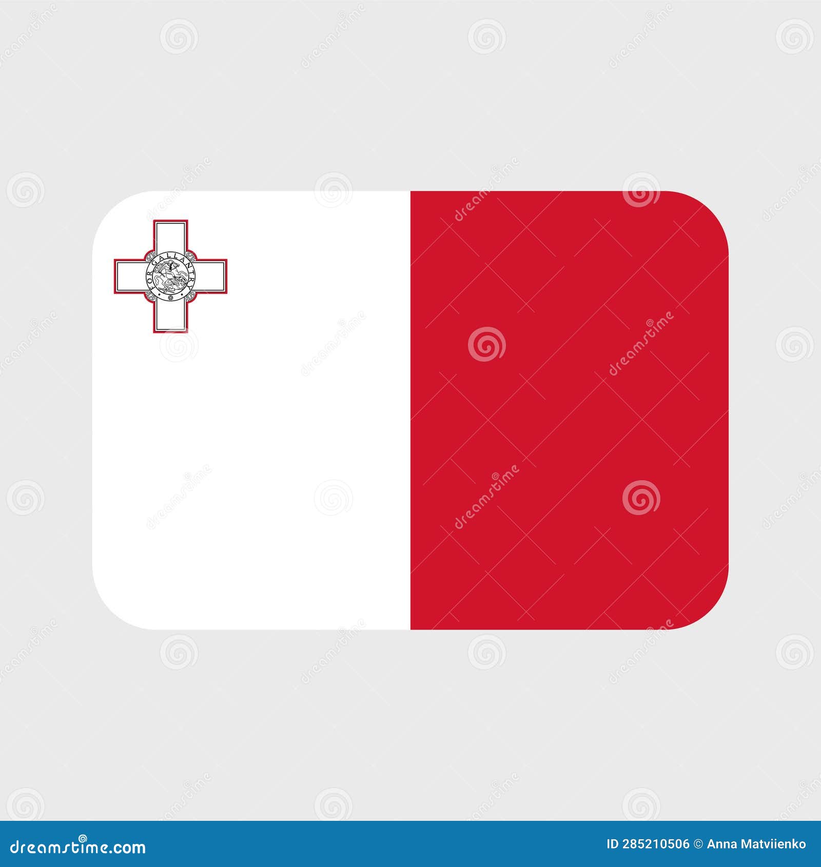 Malta Flag Vector Icons Set of Illustrations Stock Vector ...