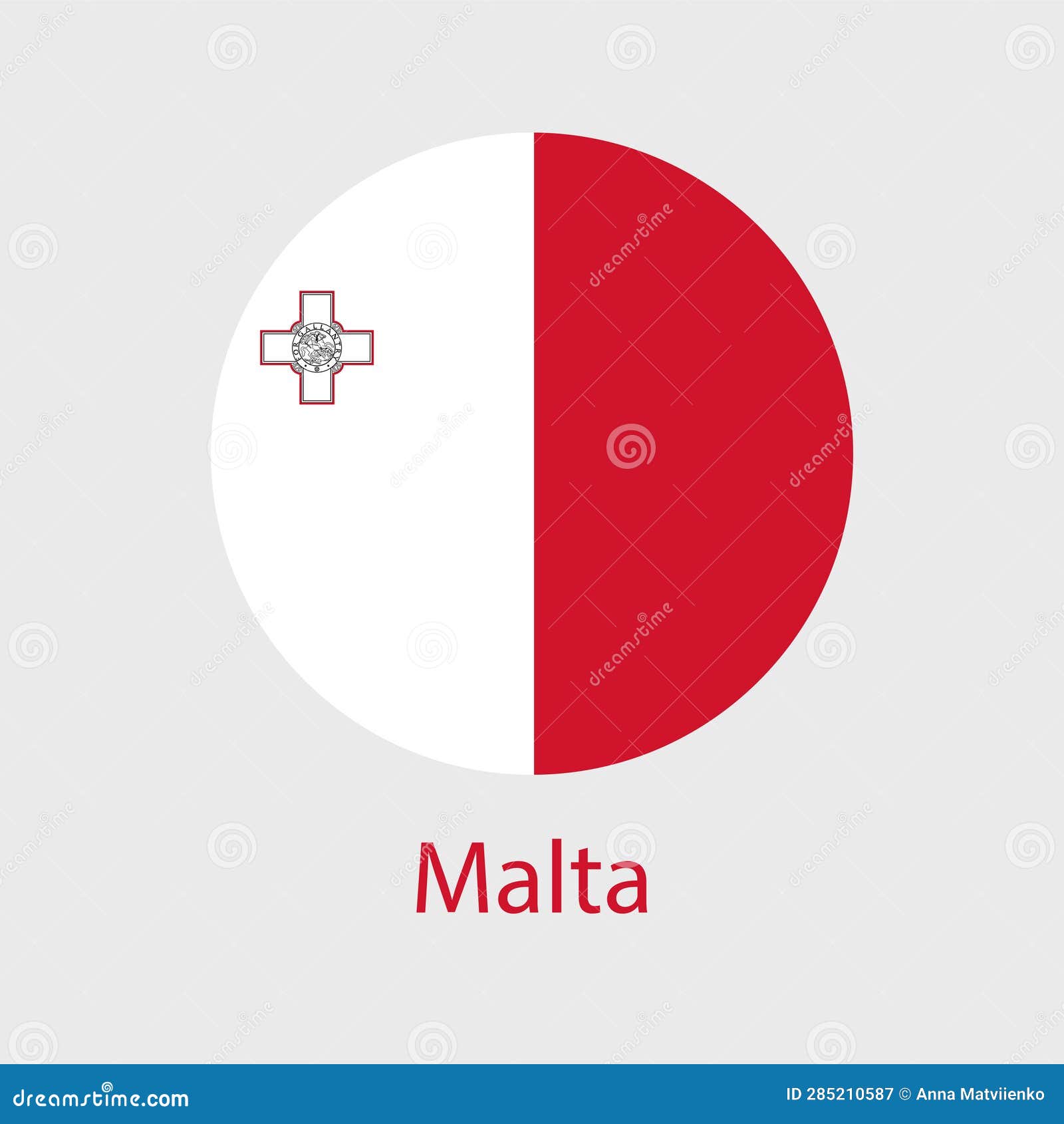 Malta Flag Vector Icons Set of Illustrations Stock Vector ...