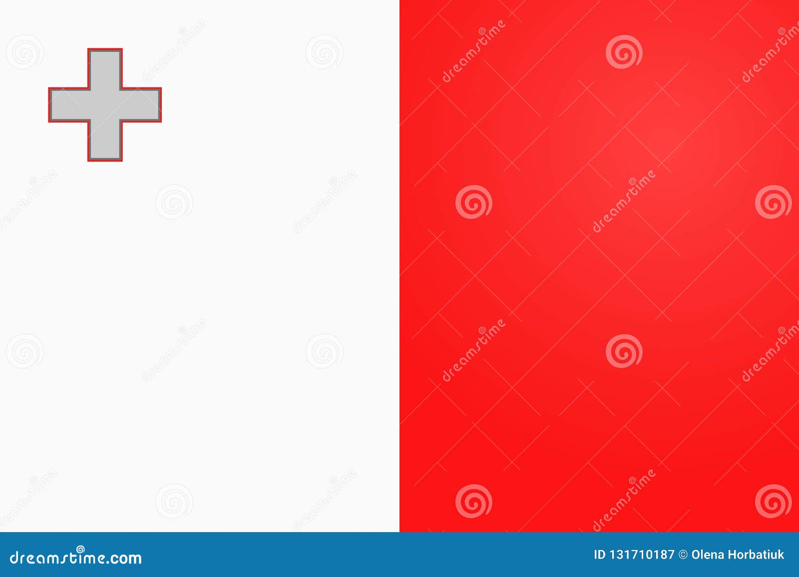 Malta Flag Vector. Original and Simple Malta Flag Vector in Official ...
