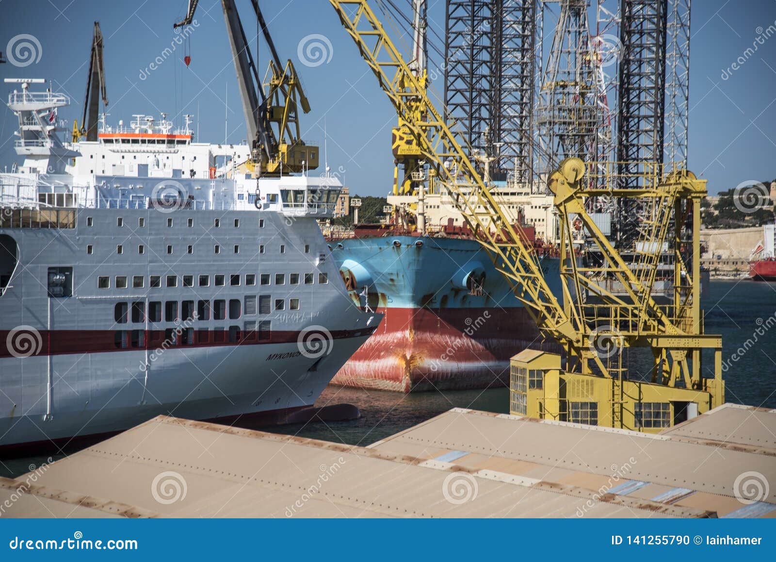 Palumbo Malta Shipyard Valletta Malta Editorial Image - Image of nation ...