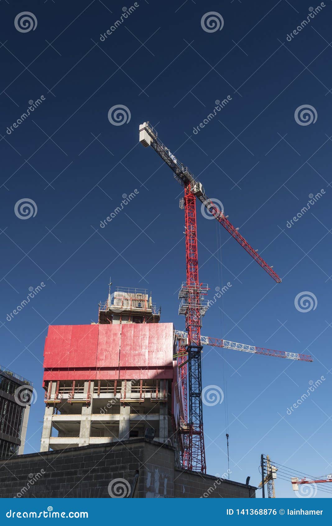 Modern Modern Building Under Construction in Sliema Malta Editorial ...