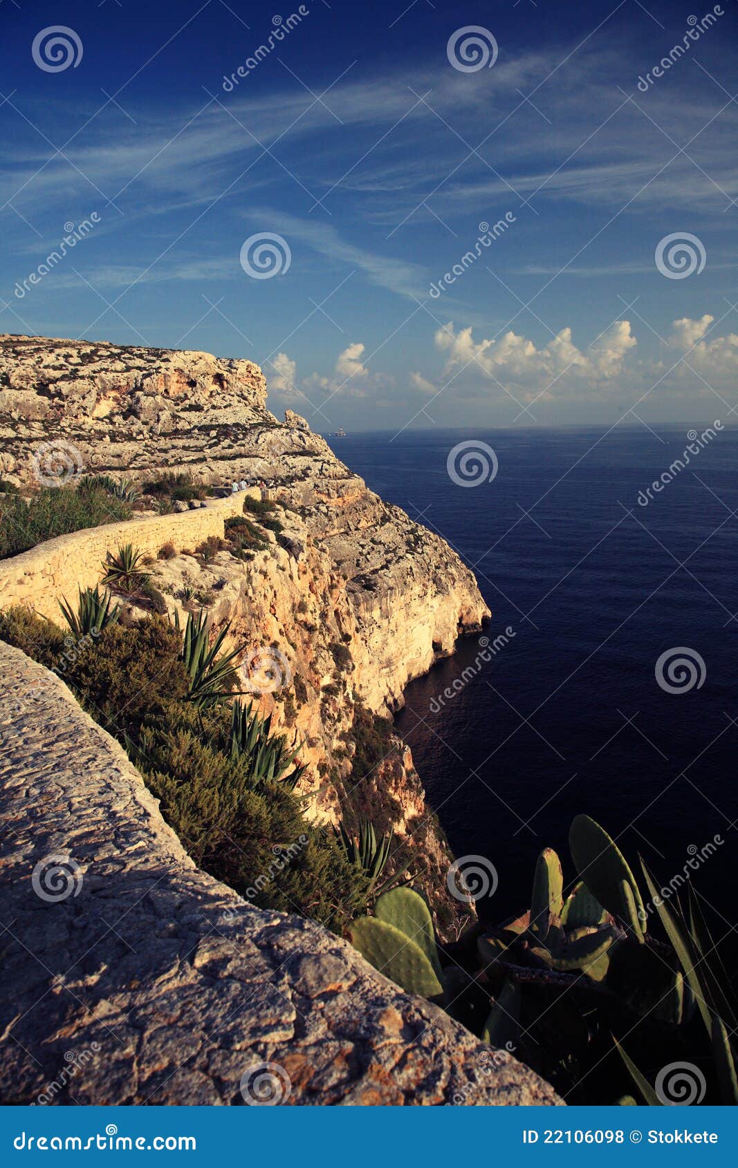 Malta landscape stock photo. Image of island, rocks, tourism - 22106098