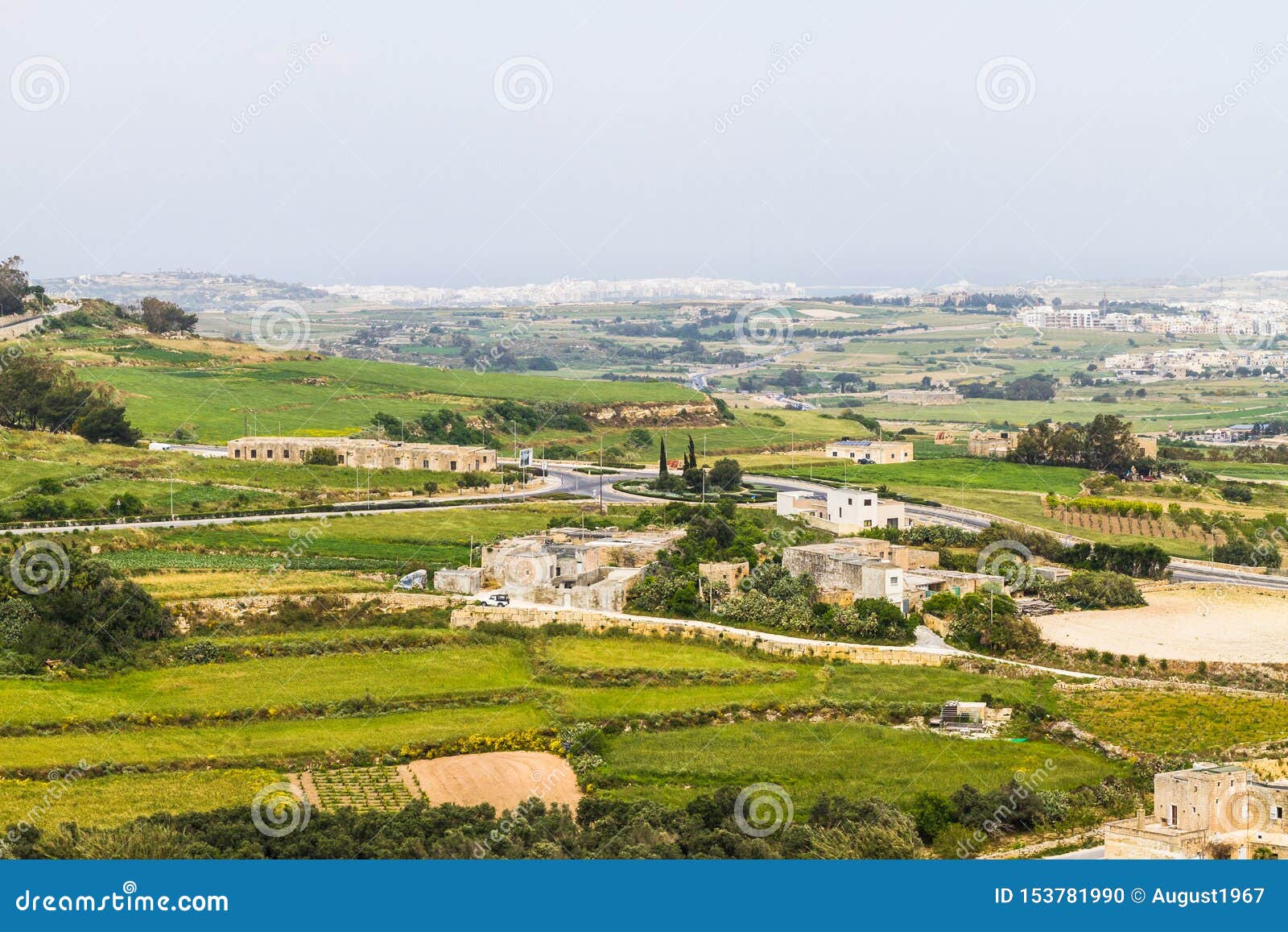 The Malta landscape stock photo. Image of harbour, beautiful - 153781990