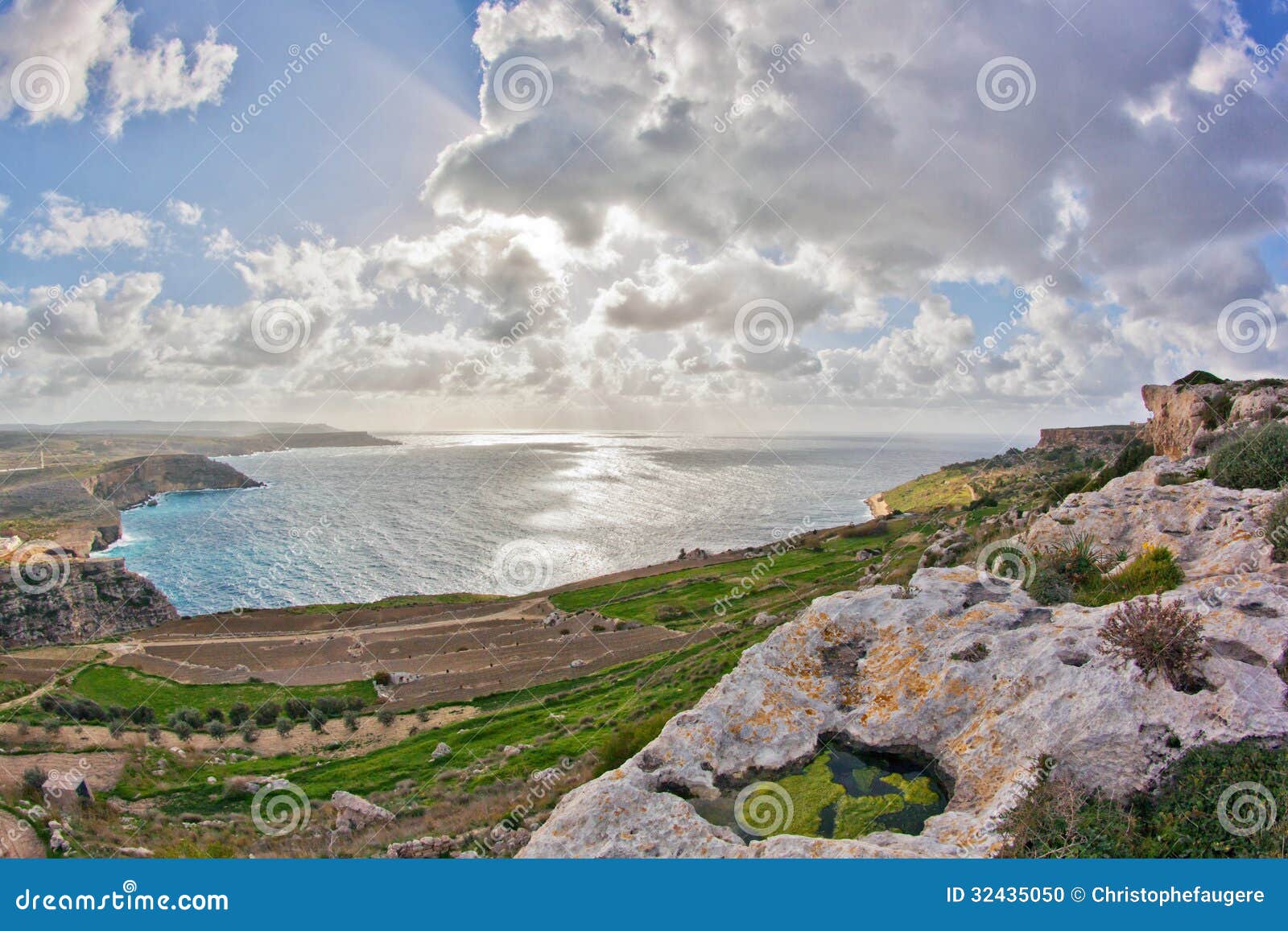 Malta stock photo. Image of rocky, blue, christophefaugere - 32435050